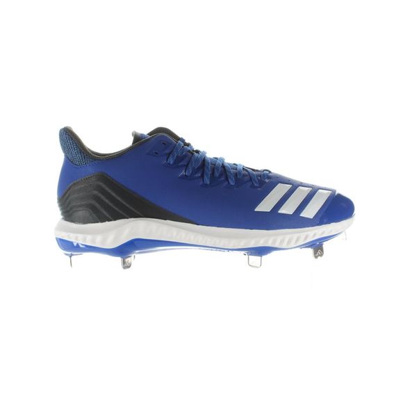 adidas | Shoes | Adidas Mens Icon Bounce Blue Baseball Cleats Size 3 ...